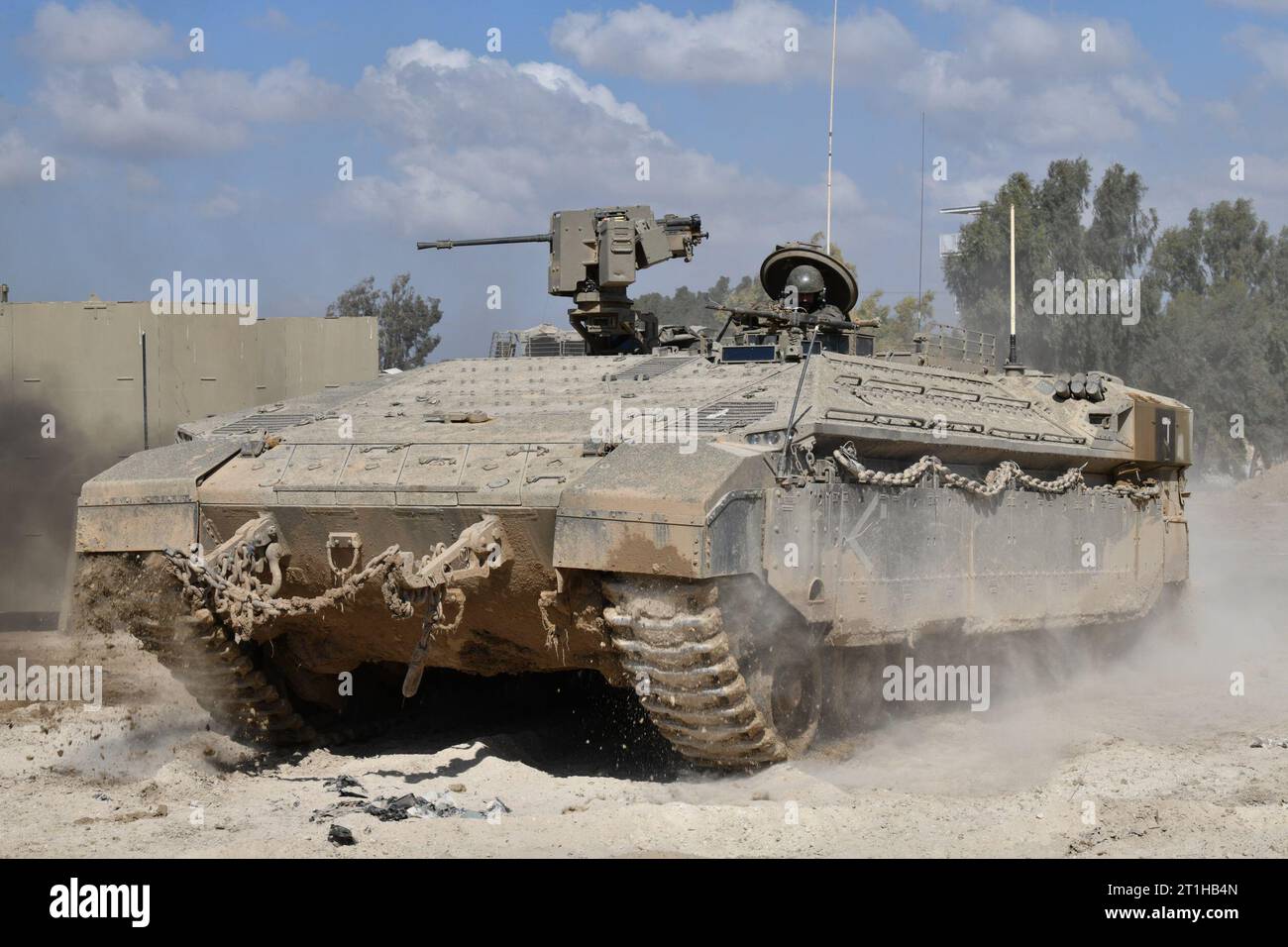 (231014) -- SDEROT, Oct. 14, 2023 (Xinhua) -- This photo taken on Oct ...