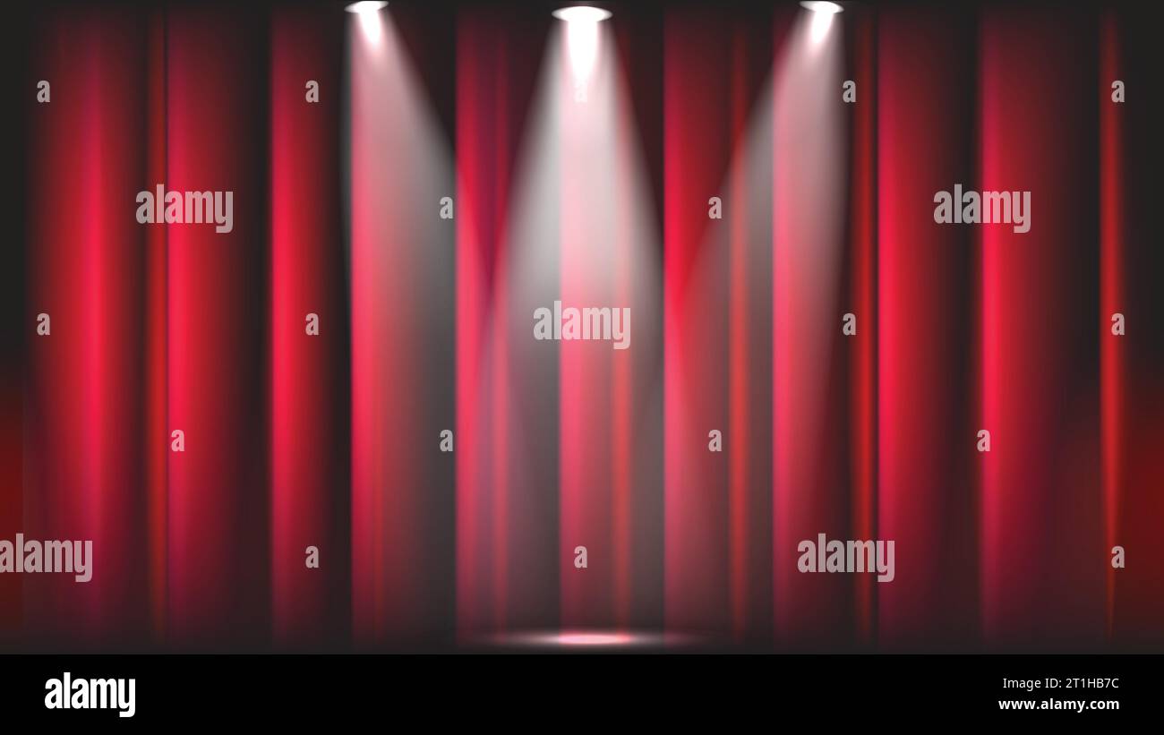 Music stage backdrop Stock Vector Images - Alamy
