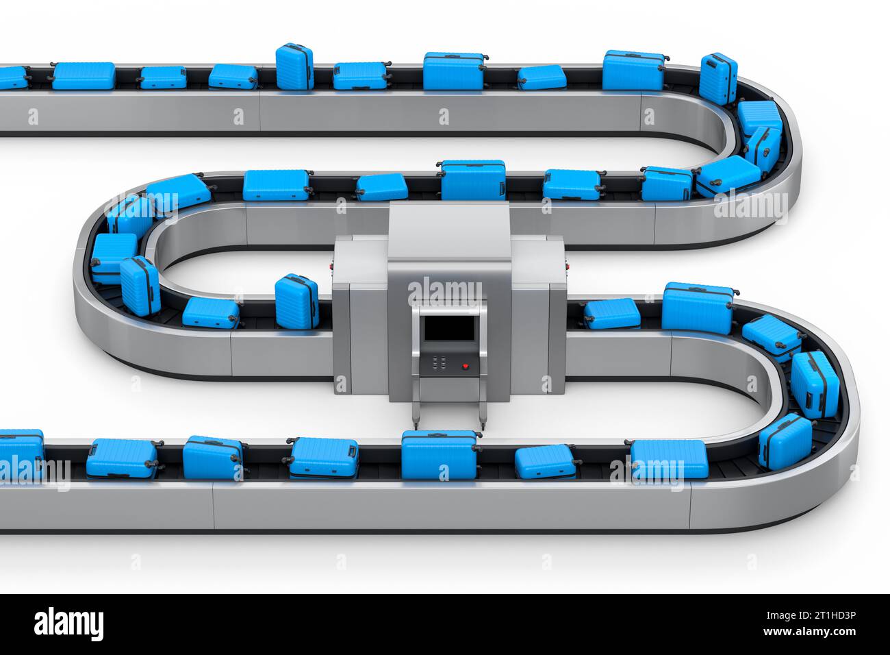 Empty boarding area Cut Out Stock Images & Pictures - Alamy