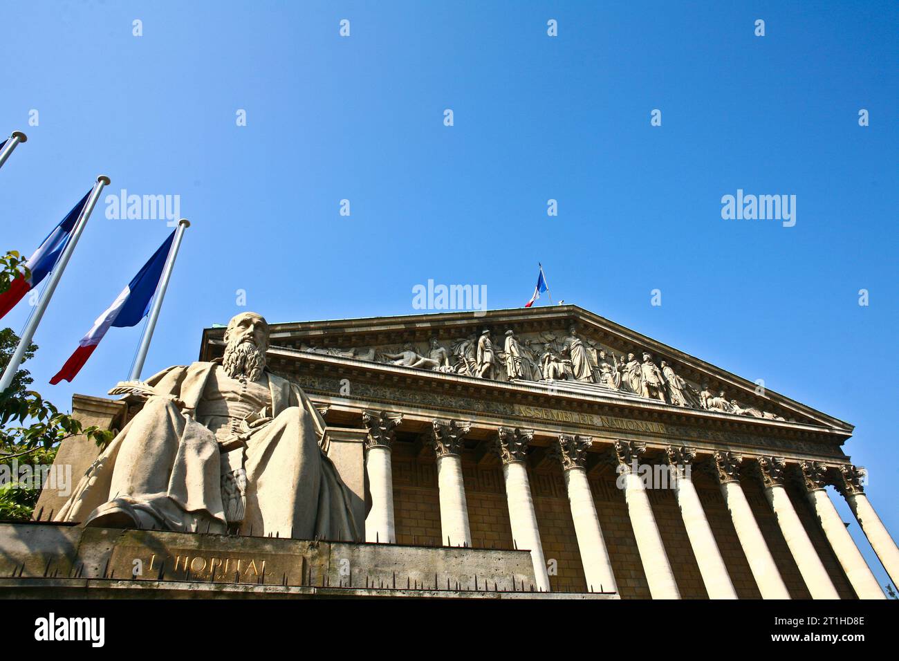 Paris assemblee nationale the parliament Stock Photo - Alamy