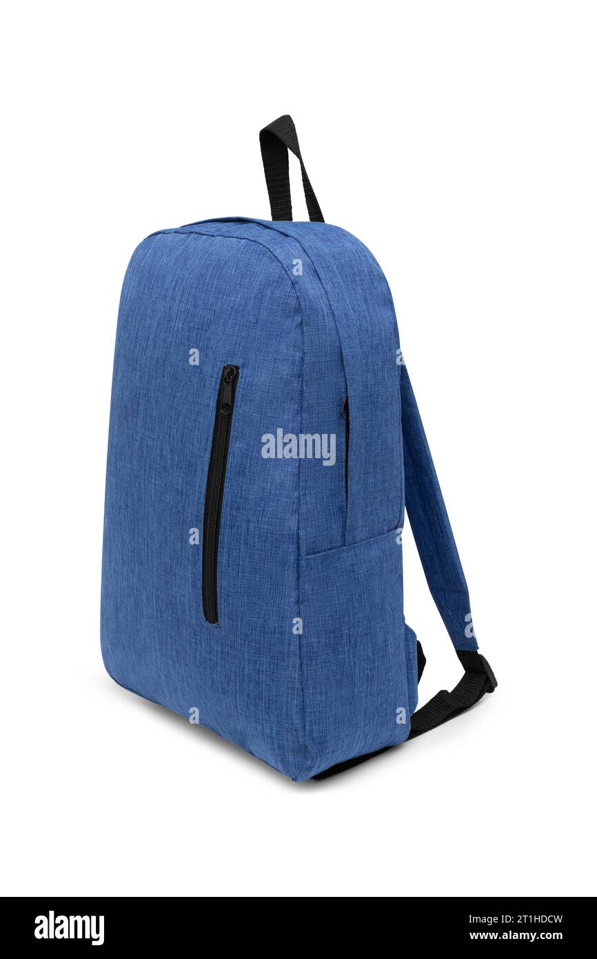 Blue school bag hi-res stock photography and images - Alamy