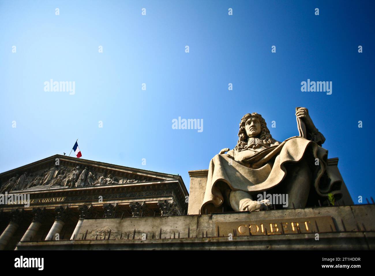 Paris assemblee nationale the parliament Stock Photo - Alamy