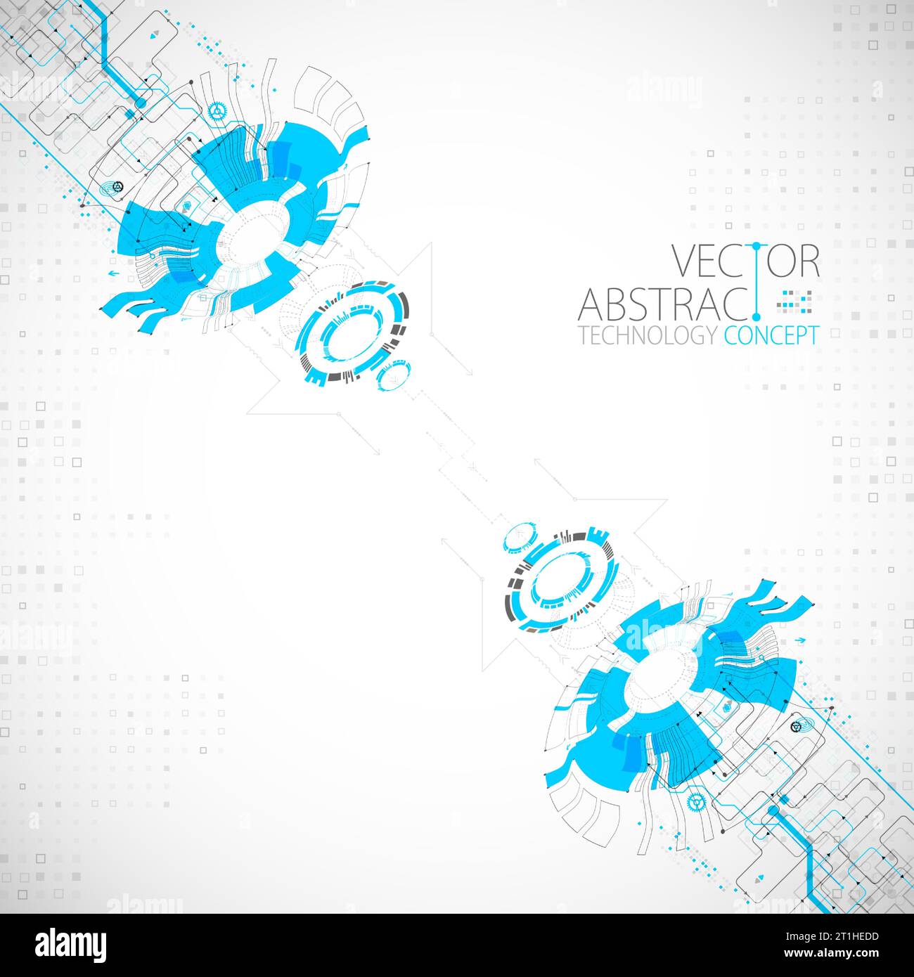 Abstract technology concept. High computer color background. Vector ...