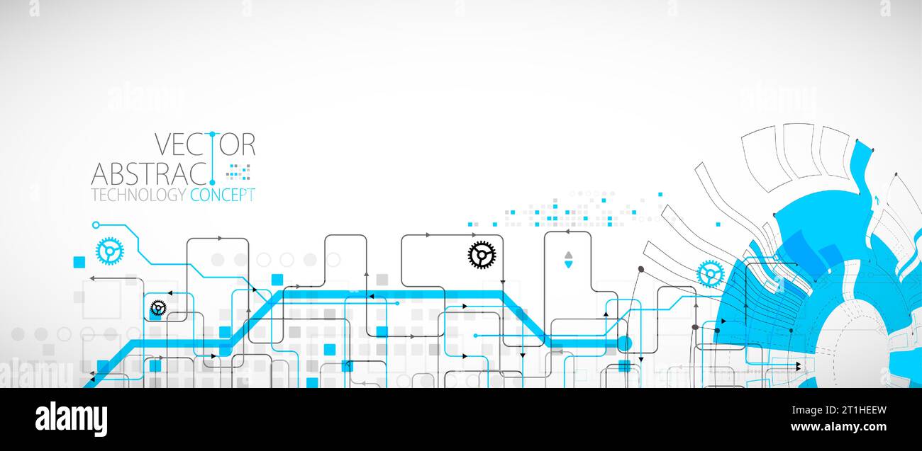 Abstract technology concept. High computer color background. Vector ...