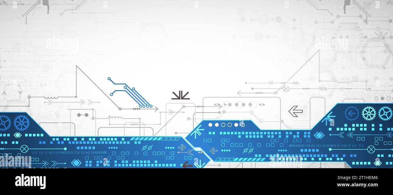 Abstract technology concept. High computer color background. Vector ...