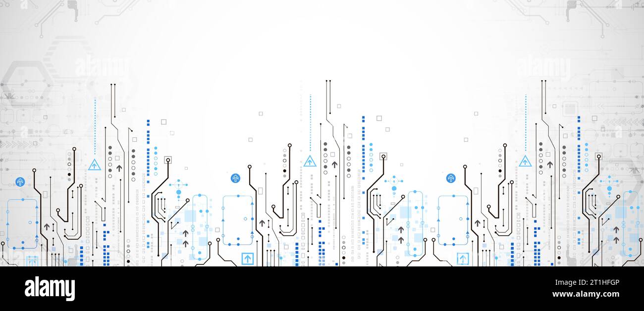 Modern futuristic, engineering, science, technology vector background ...