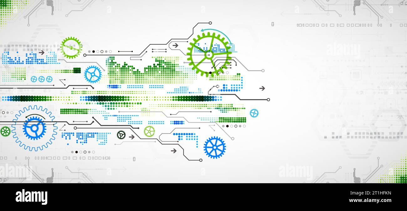 Modern futuristic, engineering, science, technology vector background ...