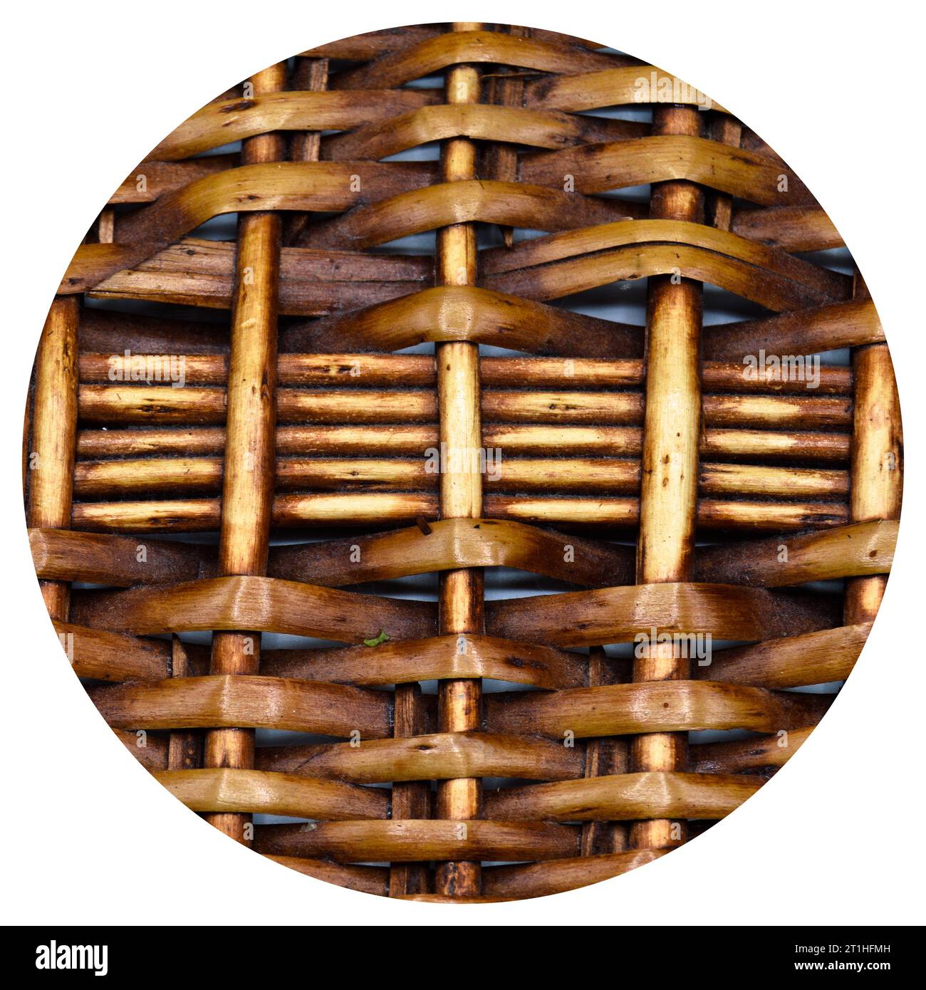 Rattan wicker texture with handmade traditional and dry branches ...