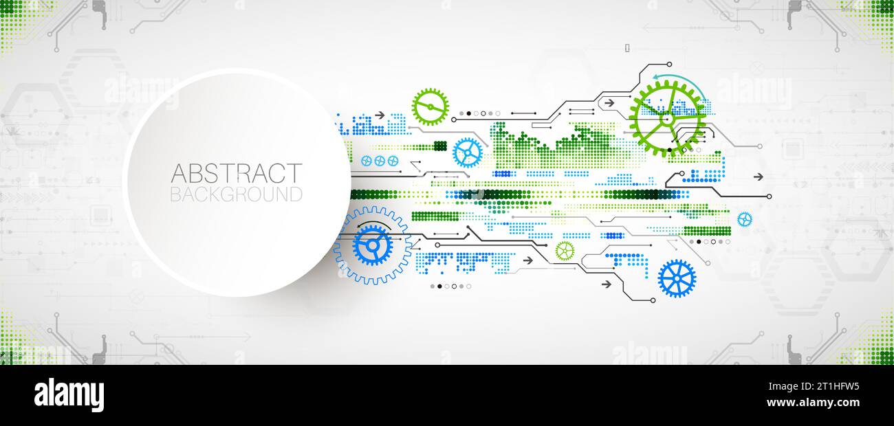 Modern futuristic, engineering, science, technology vector background ...