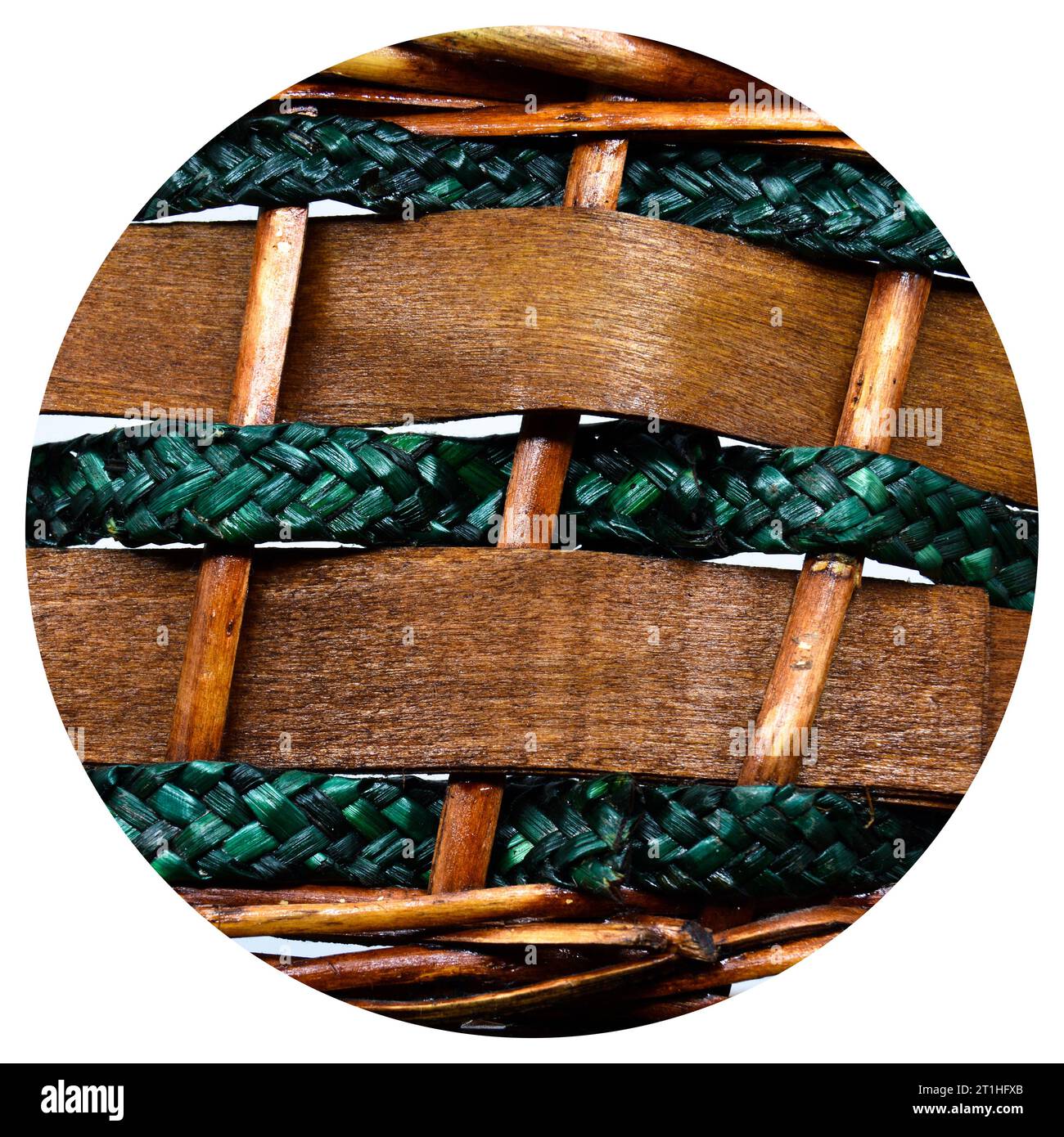 Rattan wicker texture with handmade traditional and dry branches ...