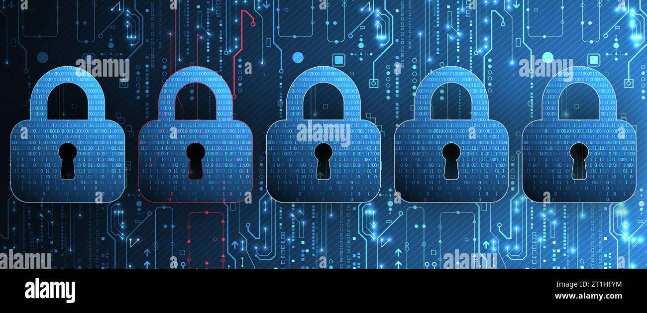 Network access protection Stock Vector Images - Alamy