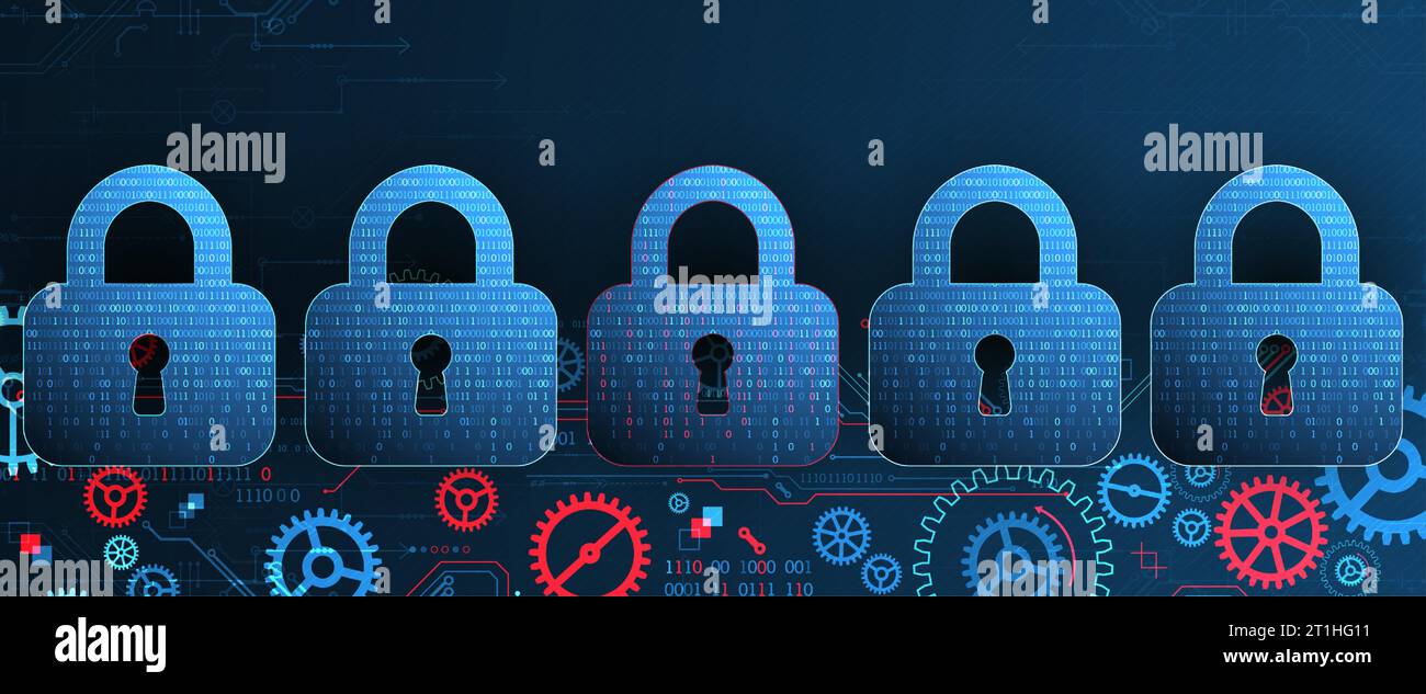 Network access protection Stock Vector Images - Alamy