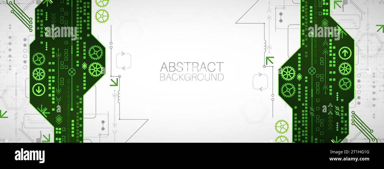 Abstract technology concept. High computer color background. Vector ...
