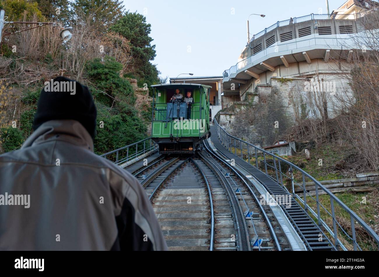 Funicular neuveville saint pierre hi-res stock photography and images ...