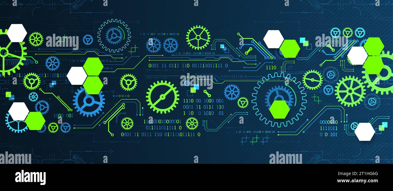 Abstract technology concept. Computer code background. Vector ...