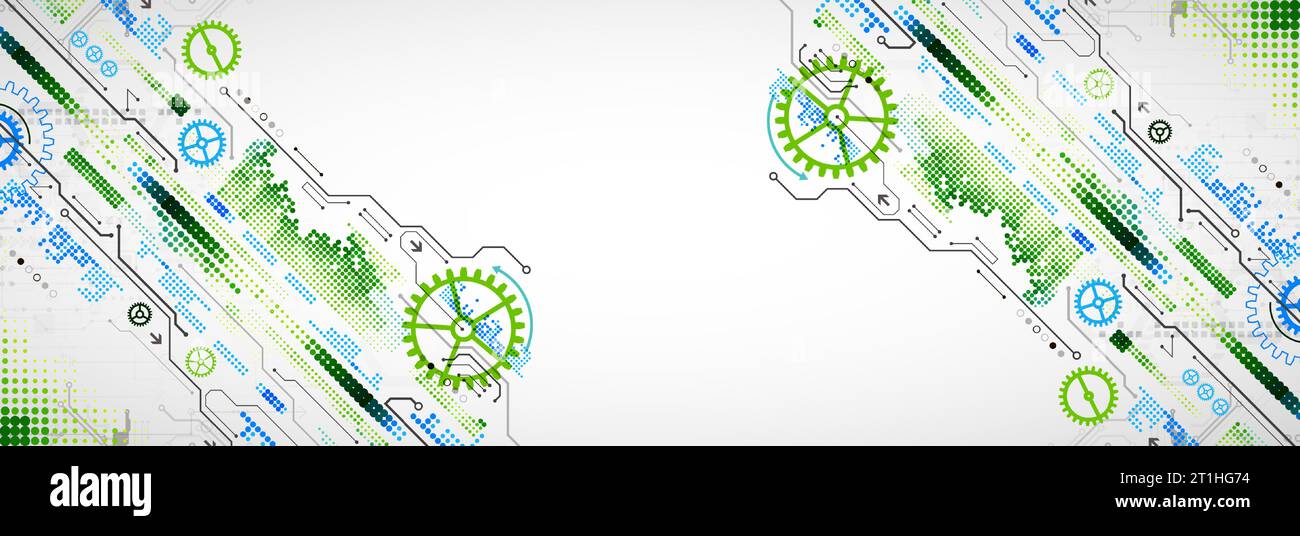 Modern futuristic, engineering, science, technology vector background ...