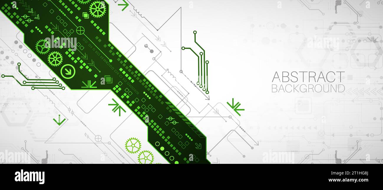 Abstract technology concept. High computer color background. Vector ...