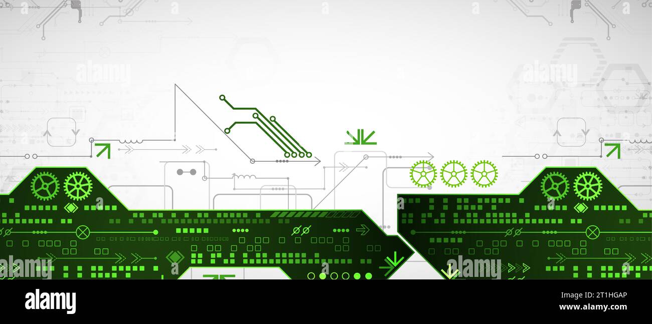 Abstract technology concept. High computer color background. Vector ...