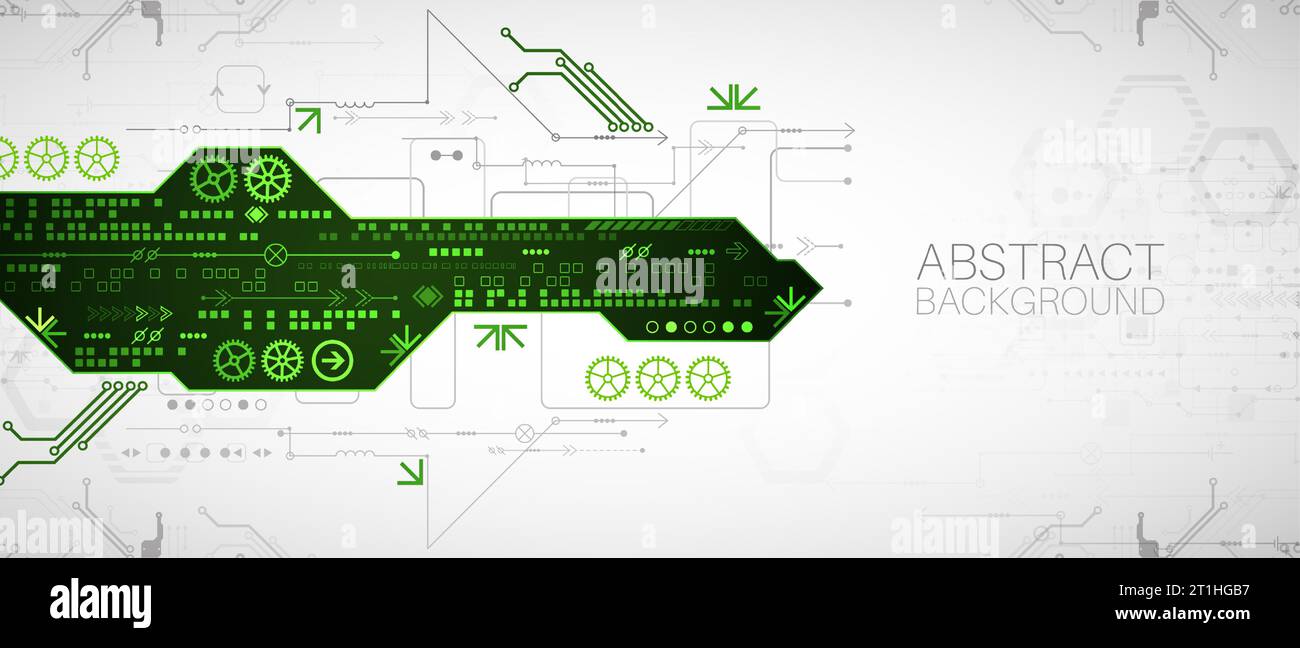 Abstract technology concept. High computer color background. Vector ...