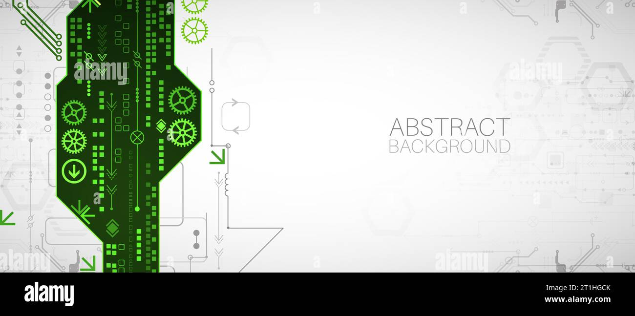 Abstract technology concept. High computer color background. Vector ...
