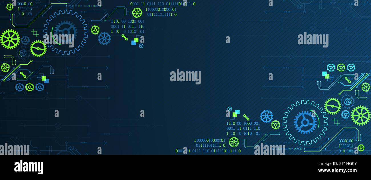 Abstract technology concept. Computer code background. Vector ...