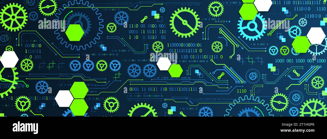 Abstract technology concept. Computer code background. Vector ...