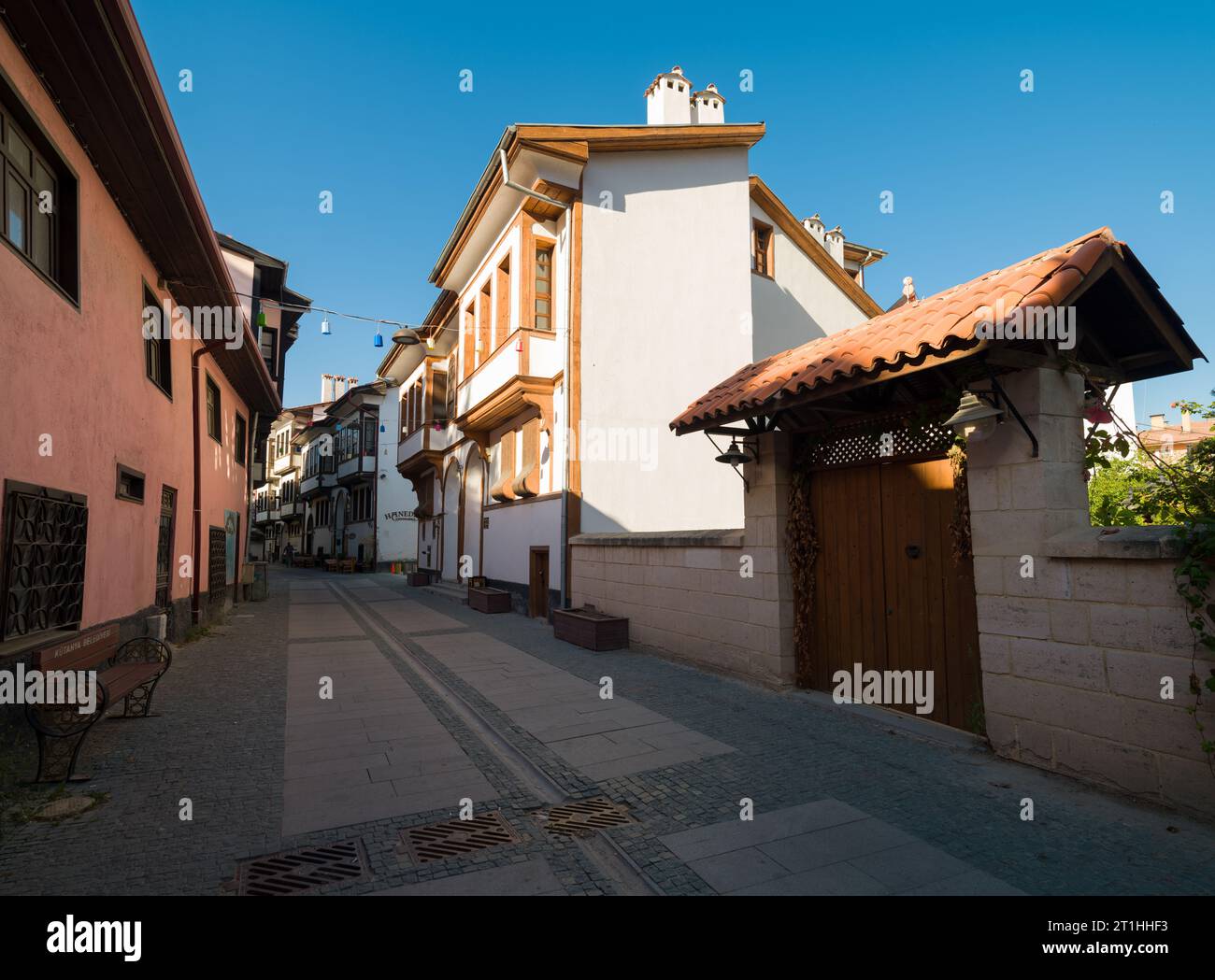Kütahya, Turkey. 25 September 2023. Germiyan mansions. Germiyan culture ...