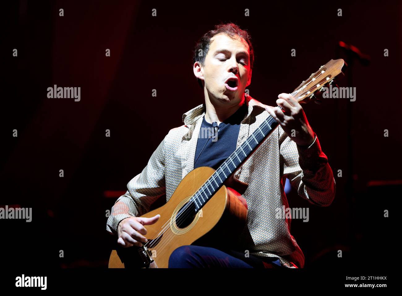 Thibault Cauvin. French guitarist Thibault Cauvin in concert at the ...