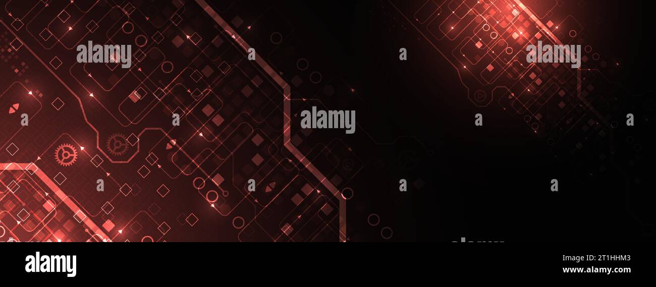 Abstract glowing technology background. Communication concept. Template ...