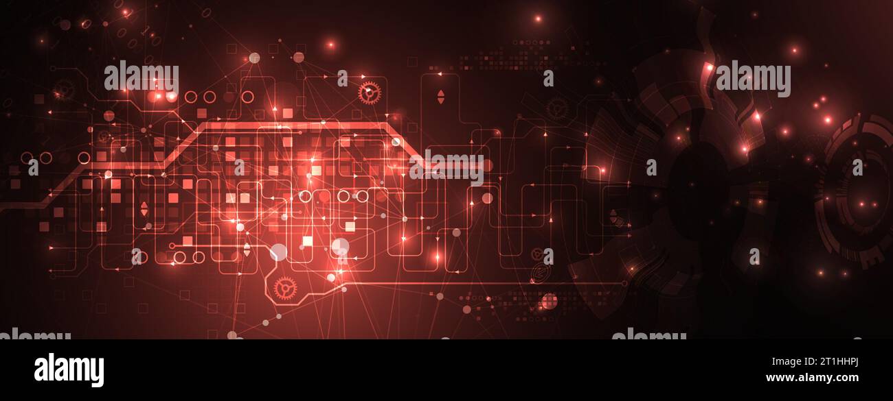 Abstract glowing technology background. Communication concept. Template ...