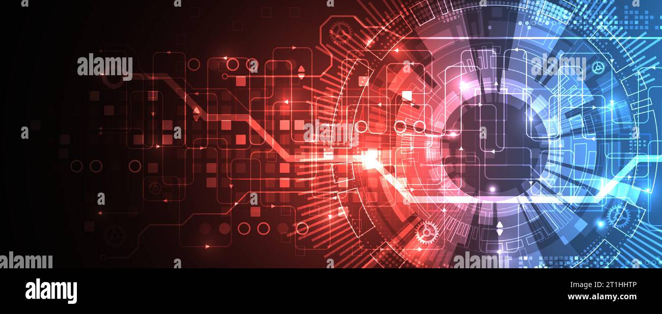 Abstract glowing technology background. Communication concept. Template ...