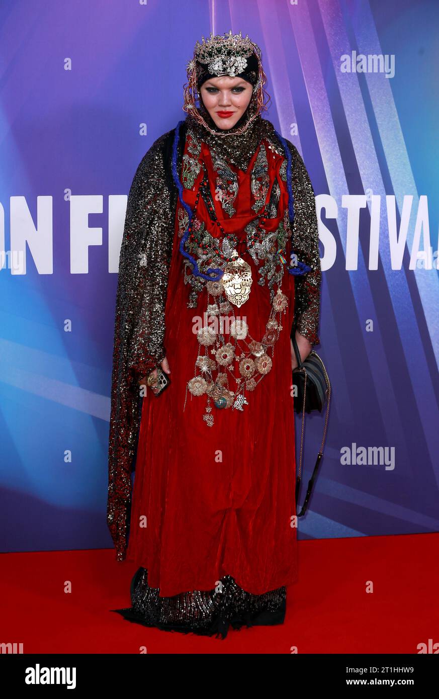 Daniel Lismore attends the "Priscilla" premiere during the 67th BFI ...
