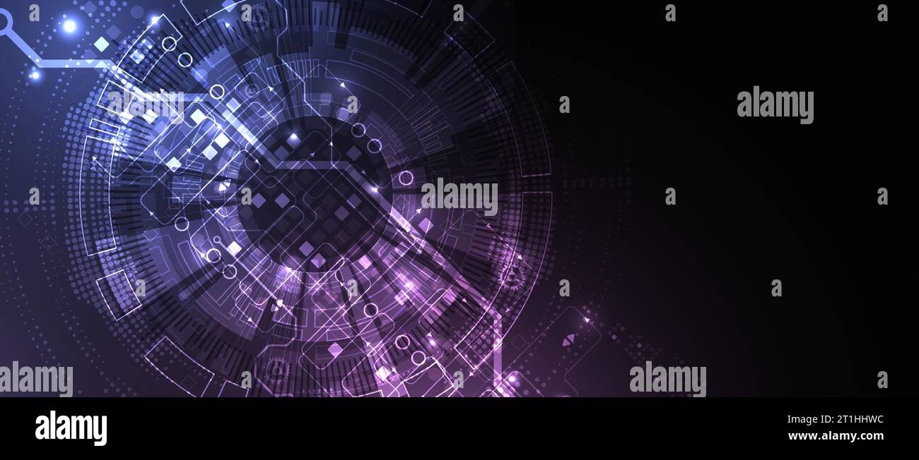 Abstract glowing technology background. Communication concept. Template ...