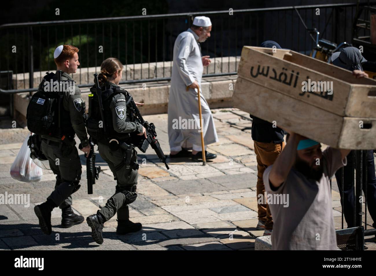 Muslim police on patrol hi-res stock photography and images - Alamy