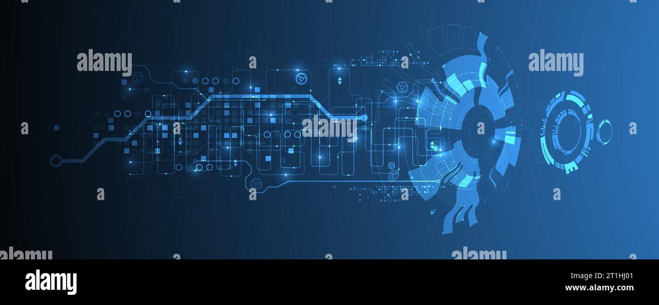 Abstract glowing technology background. Communication concept. Template ...