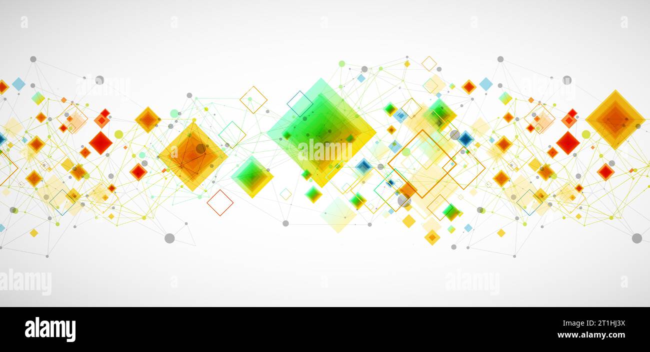 Abstract vector background with plexus effect Stock Vector Image & Art ...