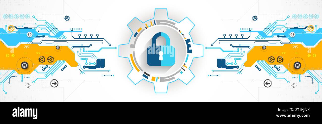 Protection background. Technology security, encode and decrypt Stock ...