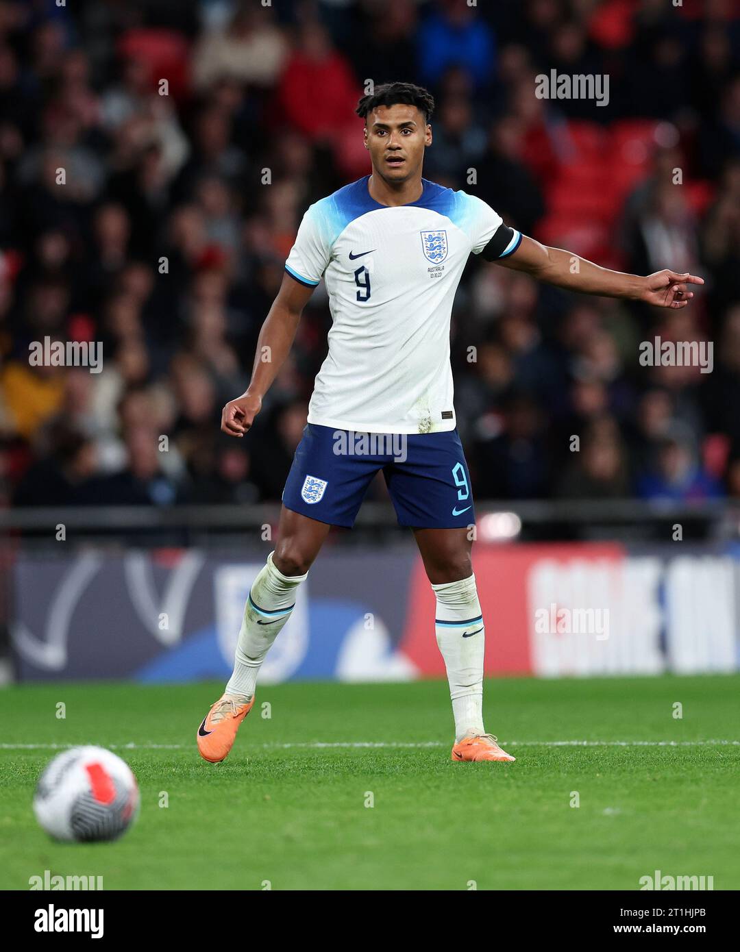 London, UK. 13th Oct, 2023. Ollie Watkins of England during the ...