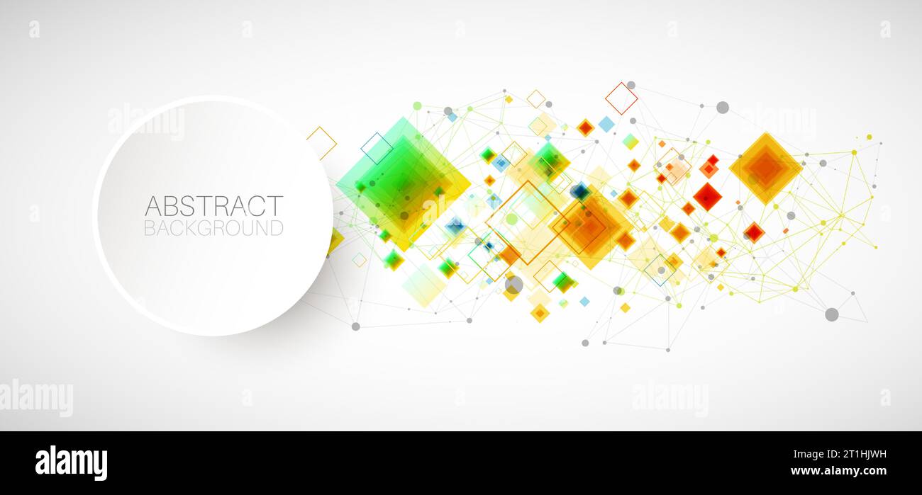 Abstract vector background with plexus effect Stock Vector Image & Art ...