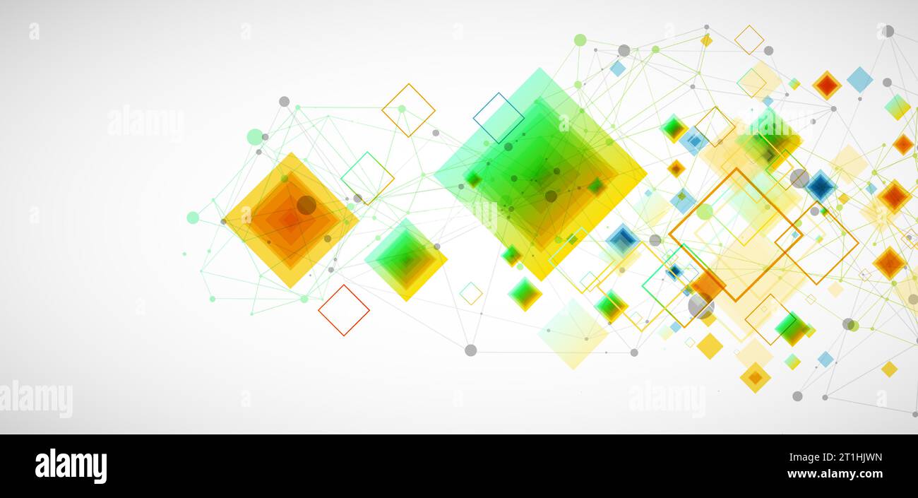 Abstract vector background with plexus effect Stock Vector Image & Art ...