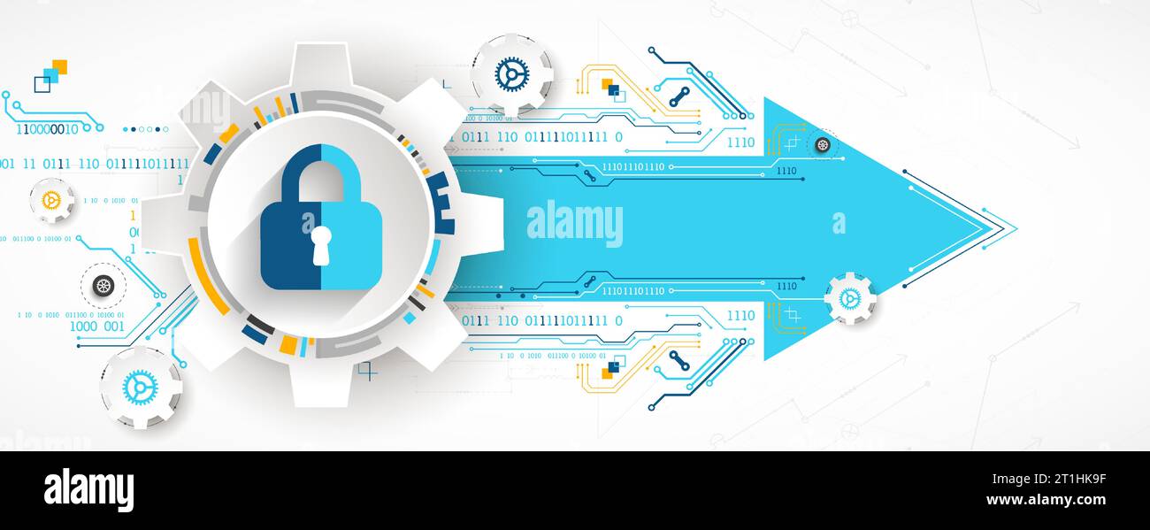 Protection background. Technology security, encode and decrypt Stock ...
