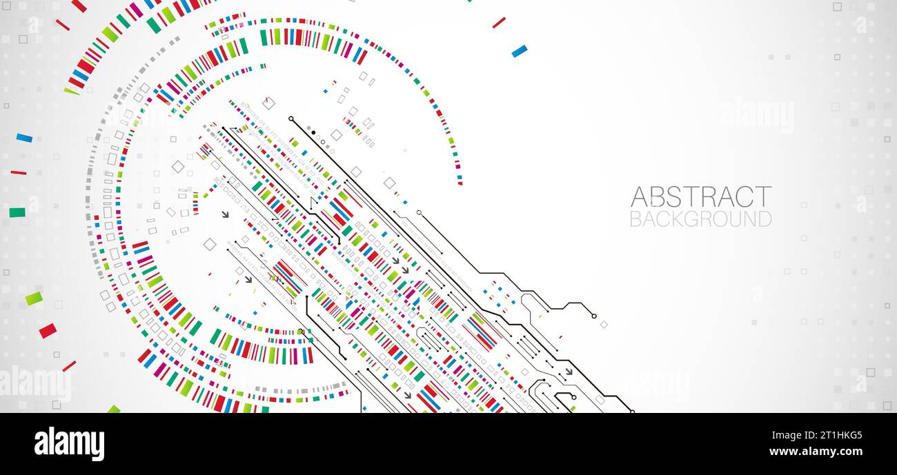 Modern futuristic, engineering, science, technology vector background ...