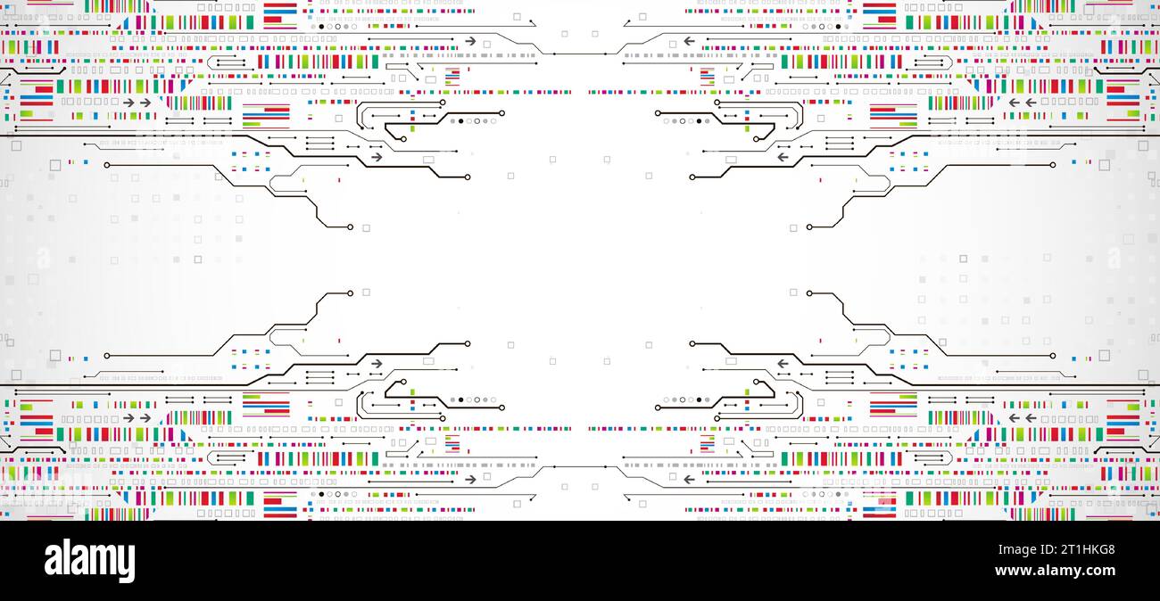 Abstract technology circuit board. Communication concept Stock Vector ...
