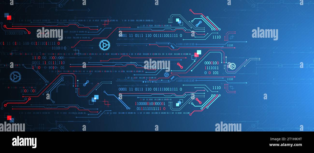 Abstract technology concept. Computer code background. Vector ...