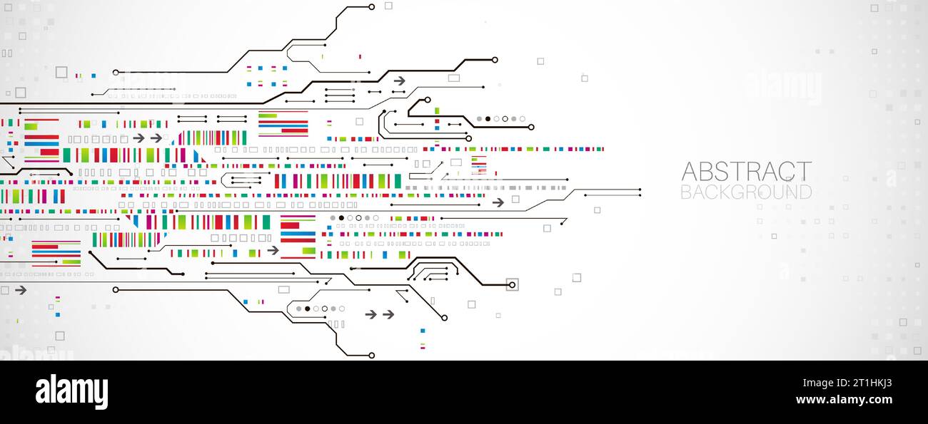 Abstract technology circuit board. Communication concept Stock Vector ...