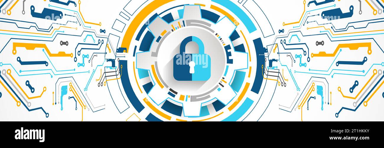 Protection background. Technology security, encode and decrypt Stock ...