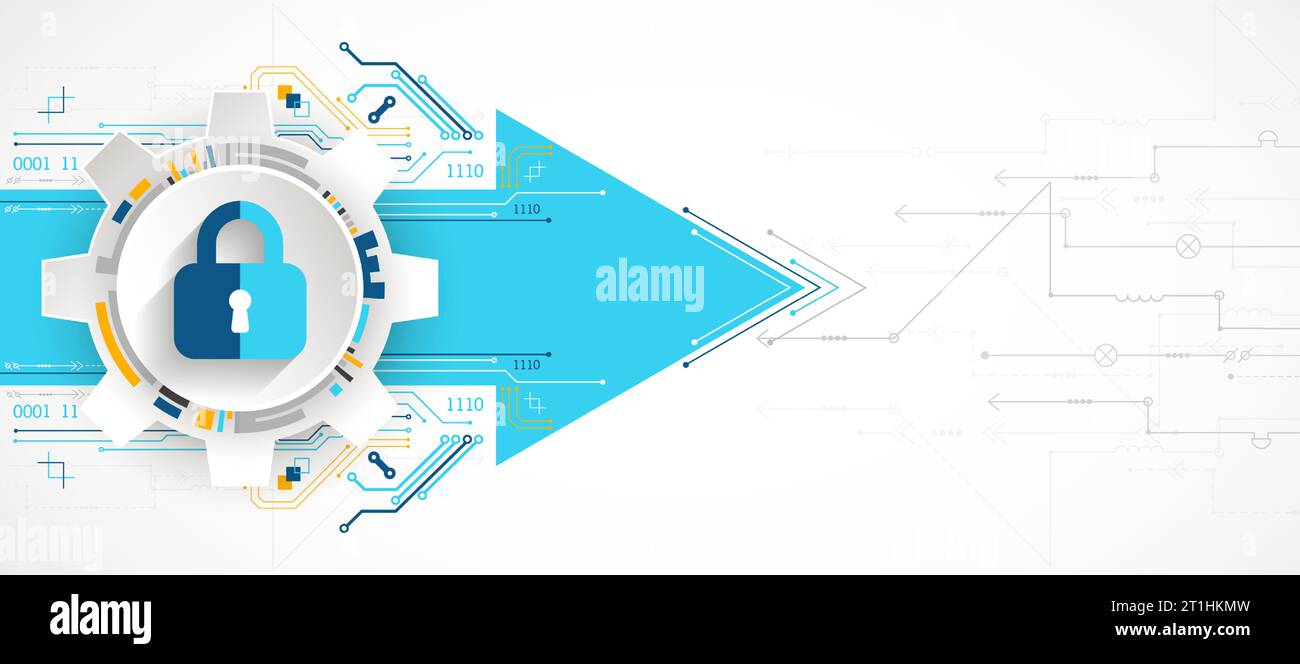Protection background. Technology security, encode and decrypt Stock ...