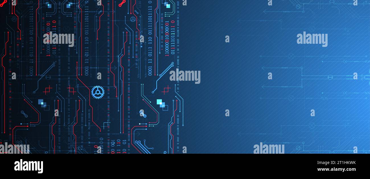 Abstract technology concept. Computer code background. Vector illustration Stock Vector Image ...