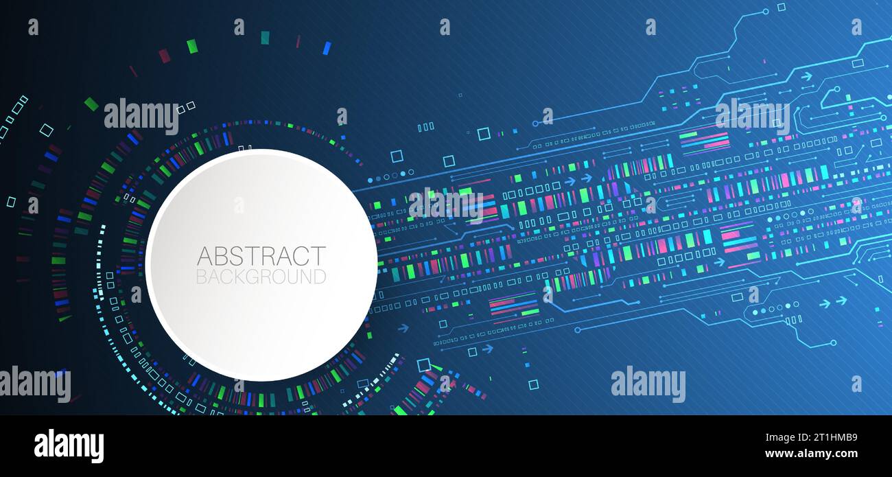 Modern futuristic, engineering, science, technology vector background ...