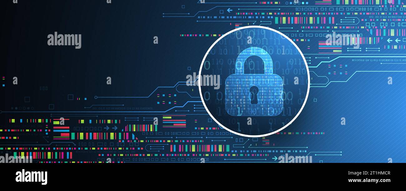 Protection background. Technology security, encode and decrypt Stock ...